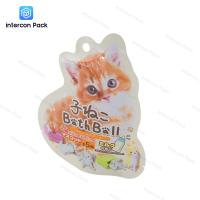China Biodegradable Special Shaped Bag Heat Sealing Pets Food Packaging Bag for sale