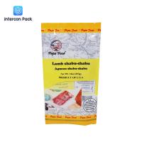 China Middle Sealed Food Packaging Bags 28x11.5cm BOPA PE Material Refrigeratable for sale