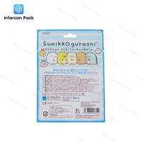 China Customized Candy Packaging Bags Stand Up 3 Side Seal Bag With Transparent Windows for sale