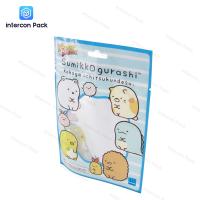 China Customized Candy Packaging Bags Stand Up 3 Side Seal Bag With Transparent Windows for sale