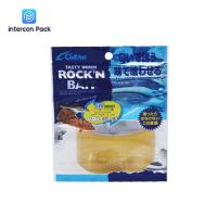 China Three Side Sealed Bag Food Grade Polyethylene Bag Custom Printed Squid And Seafood Food Bag for sale