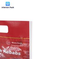 China Recycle Flat Pouches With Transparent Window Mylar Stand Up Pouch Foil Handle Bag for sale