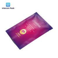 China 25g Mylar Foil Face Cream Packaging Bag Cosmetic Sample Sachet Facial Lotion Sachet Packaging for sale