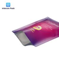 China 25g Mylar Foil Face Cream Packaging Bag Cosmetic Sample Sachet Facial Lotion Sachet Packaging for sale