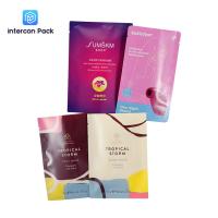 China 25g Mylar Foil Face Cream Packaging Bag Cosmetic Sample Sachet Facial Lotion Sachet Packaging for sale