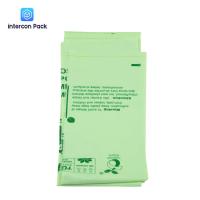 China Gravnre Printing Plastic Packaging Bag Biodegradable Corn Starch Poly Bags for sale
