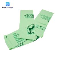 China Gravnre Printing Plastic Packaging Bag Biodegradable Corn Starch Poly Bags for sale