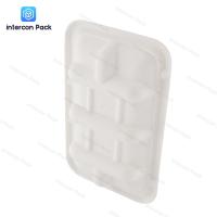 China 4 5 6 Compartment Pulp Food Containers Disposable Food Divider Tray for sale