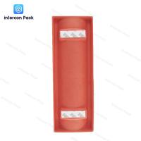 China Electronic Product Molded Pulp Packaging 30x14cm Orange Color for sale