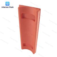 China Electronic Product Molded Pulp Packaging 30x14cm Orange Color for sale