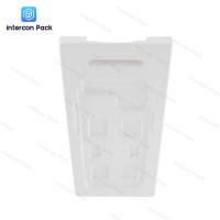 China Disposable Sugarcane Pulp Containers Molded Pulp Ovenable White Color for sale
