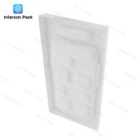 China Disposable Sugarcane Pulp Containers Molded Pulp Ovenable White Color for sale