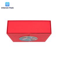 China ISO9001 Folding Packaging Boxes Offset Printing 120G Red Cardboard paper for sale