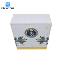China 6.34x4.06 Inch Luxury Jewelry Gift Box CMYK Single Bottle Wine Gift Box for sale