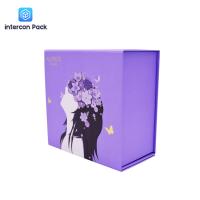 China Hardcover Cardboard Paper Gift Boxes CMYK Folding Box With Magnetic Closure for sale