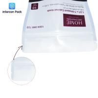 China Upright Zipper Bag Polyester Film Degradable Bag Underwear Socks Packaging Bag for sale