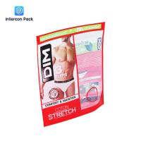 China Heat Sealing Paper Plastic Composite Bag Three Side Sealing Polyester For Garment for sale