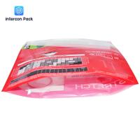 China Heat Sealing Paper Plastic Composite Bag Three Side Sealing Polyester For Garment for sale