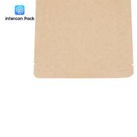 China Environmental Protection Gusset Packaging Bag Eight Side Seal Kraft Paper for sale