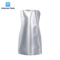 China Custom Size Aluminum Foil Mineral Water Composite Bag Portable Water Bag For Camping Traveling And Picnic for sale