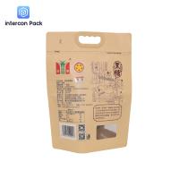 China Resealable Paper Plastic Composite Bag Hot Pressing For Potato Chips Crisp for sale