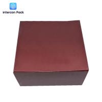 China Folding Boutique Luxury Gift Packaging Boxes 25x14cm Partially Hot Gold for sale