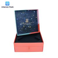 China TUV Cardboard Magnetic Closure Gift Box Drawer Box Type Environmental Friendly for sale