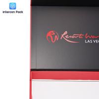 China Magnetic Folding Luxury Gift Packaging Boxes Cardboard Clamshell Boxes OEM for sale