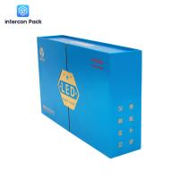 China Interconpack Luxury Boutique Box Magnetic Flap For Electronic Lamp for sale