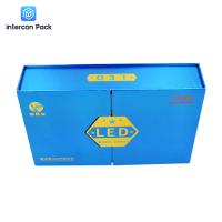 China Interconpack Luxury Boutique Box Magnetic Flap For Electronic Lamp for sale
