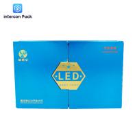 China Interconpack Luxury Boutique Box Magnetic Flap For Electronic Lamp for sale