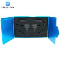 China Interconpack Luxury Boutique Box Magnetic Flap For Electronic Lamp for sale