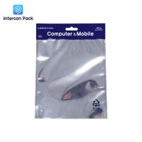 China Three-Side Sealing Aluminum-Plated Anti-Static Zipper Bag Data Cable Polyester Film Bag for sale