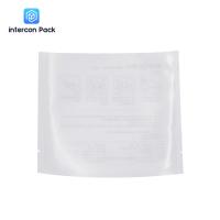 China White Kraft Paper Composite Plastic Bags Translucent Protective Mask Packaging Bag for sale