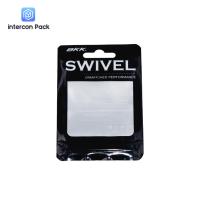 China Zipper Top Resealable Bags With Window Hot Pressing Electronic Product Packaging for sale