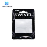 China Zipper Top Resealable Bags With Window Hot Pressing Electronic Product Packaging for sale