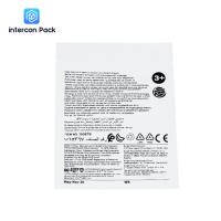 China White Kraft Paper Heat Seal Bags Polyester Film Opaque For Electronic Products for sale