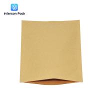 China tough Resealable Kraft Paper Pouch Biodegradable Water Resistant for sale