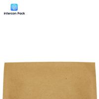 China tough Resealable Kraft Paper Pouch Biodegradable Water Resistant for sale