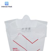 China White Polyester Plastic Packaging Bag Recyclable Starch Based Customized Logo for sale