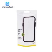 China Stand Up Biodegradable Kraft Pouch Three Side Sealing For Mobile Phone Shell for sale