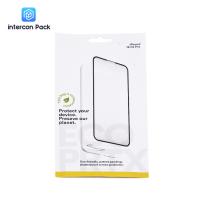 China Stand Up Biodegradable Kraft Pouch Three Side Sealing For Mobile Phone Shell for sale