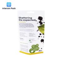 China Stand Up Biodegradable Kraft Pouch Three Side Sealing For Mobile Phone Shell for sale