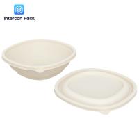 China Bamboo Material Paper Pulp Moulded Trays Disposable Hamburger Bagasse Clamshell Box for sale