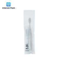 China 7.09 X 3.94 Inch Data Cable Packaging Bag Recyclable Gray Polyethylene for sale