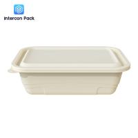 China Biodegradable Paper Pulp Moulded Trays Disposable Takeaway Food Trays for sale