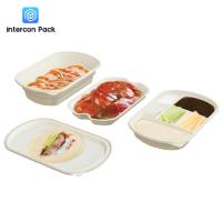 China Biodegradable Environmentally Friendly Lunch Box Disposable Paper Pulp Moulded for sale