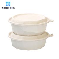 China Food Packaging Eco Friendly Disposable Lunch Boxes Degradable Customized Size for sale