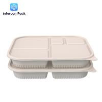 China 5 Compartment Bagasse Takeaway Boxes Disposable Food Container for sale