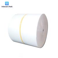 China OEM White Color Stone Paper Rolls Food Garde 20% Non Toxic Resin for sale